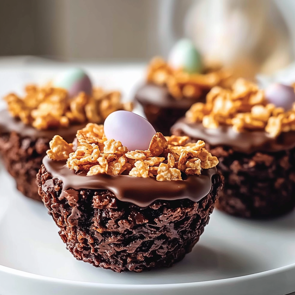 Easter Chocolate Cornflake Cakes