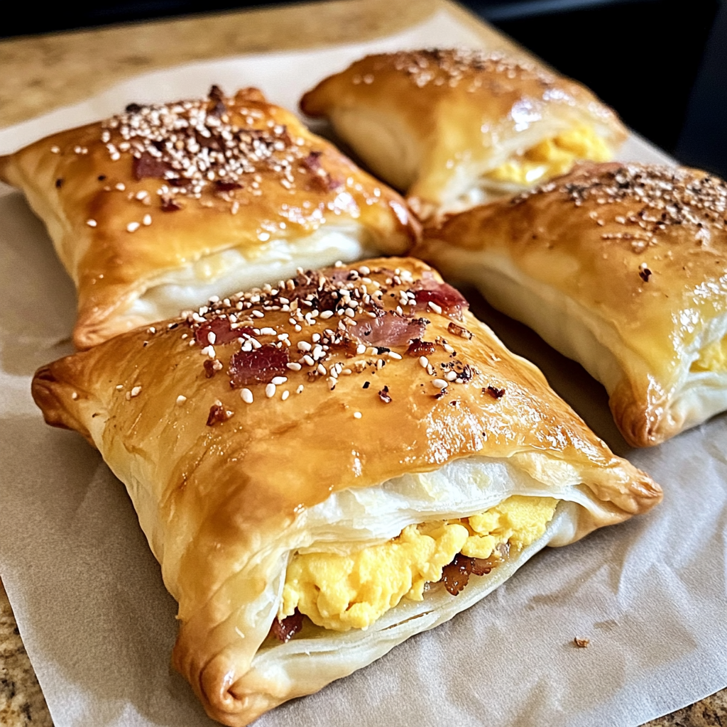 Breakfast Pockets Bacon & Egg