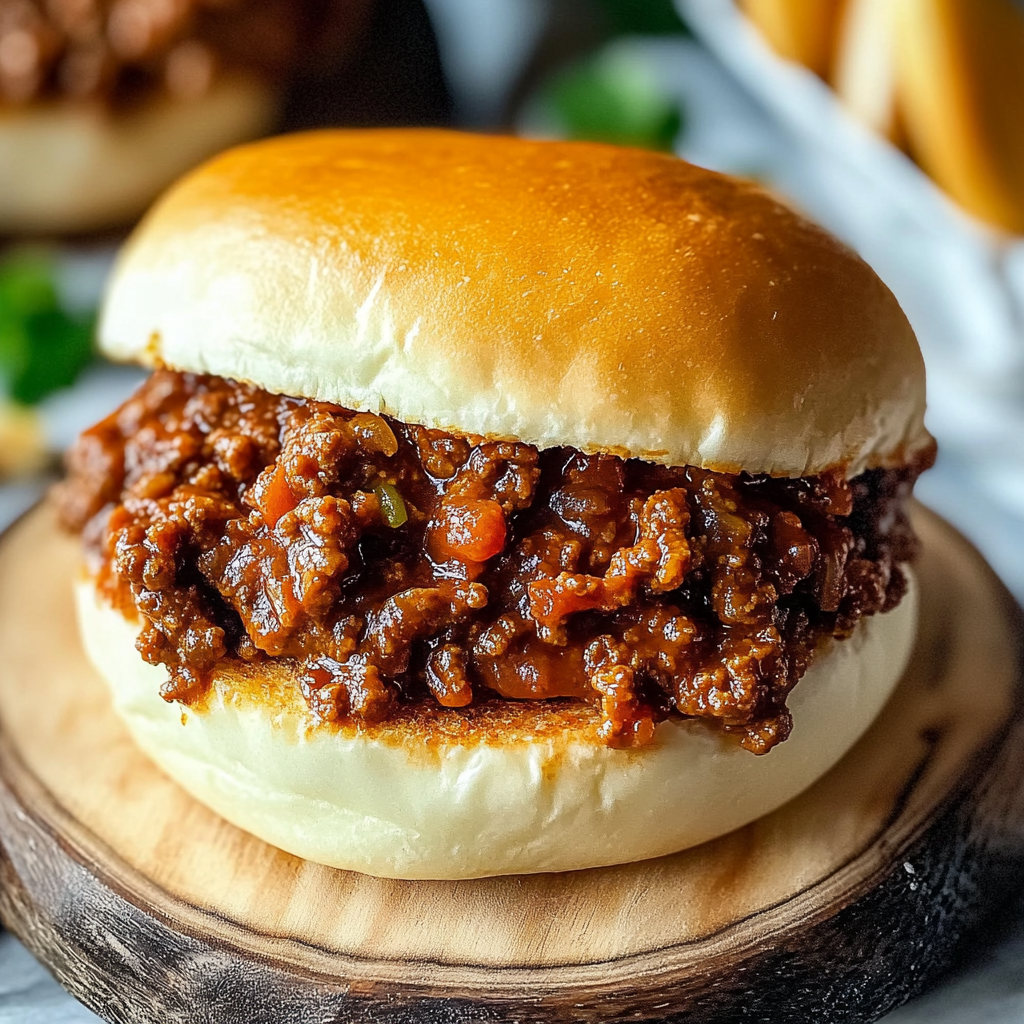 Delicious Halal Sloppy Joe Sandwiches