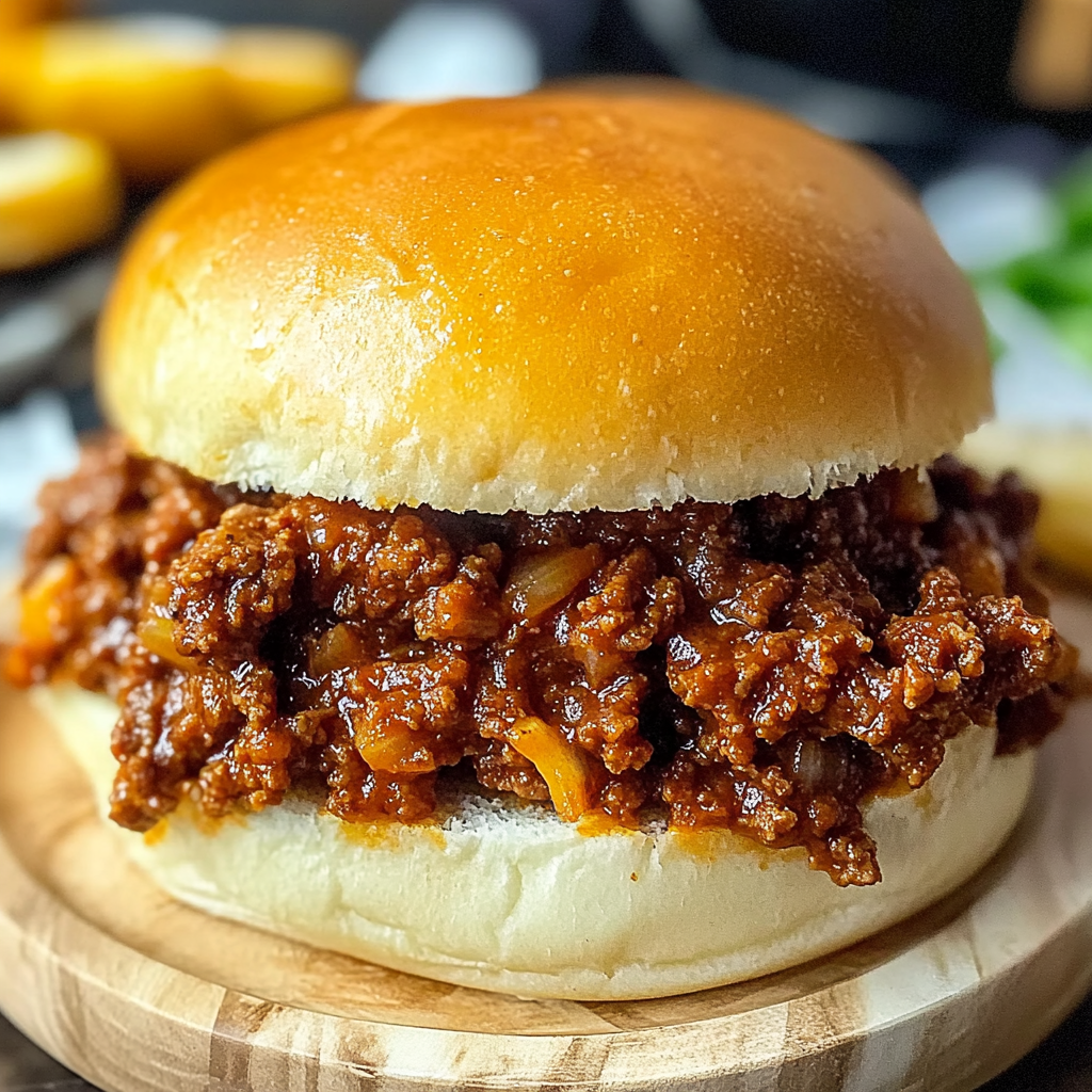 Delicious Halal Sloppy Joe Sandwiches