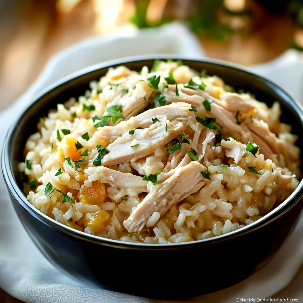 Slow Cooker Turkey and Rice