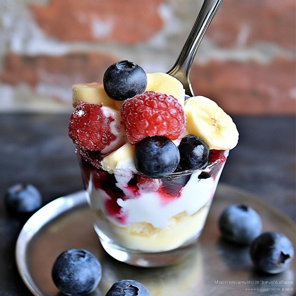 Mixed Berry Mini Trifles