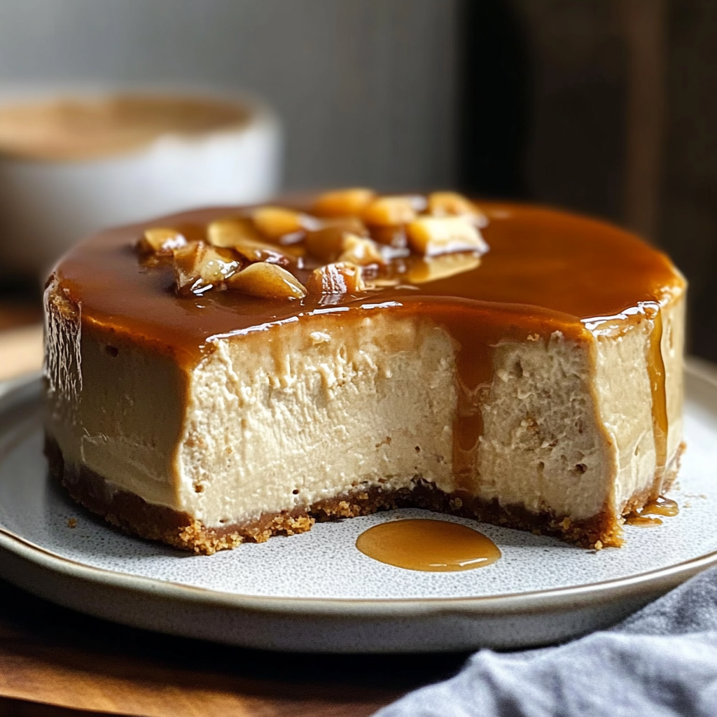 Apple Cider Cheesecake