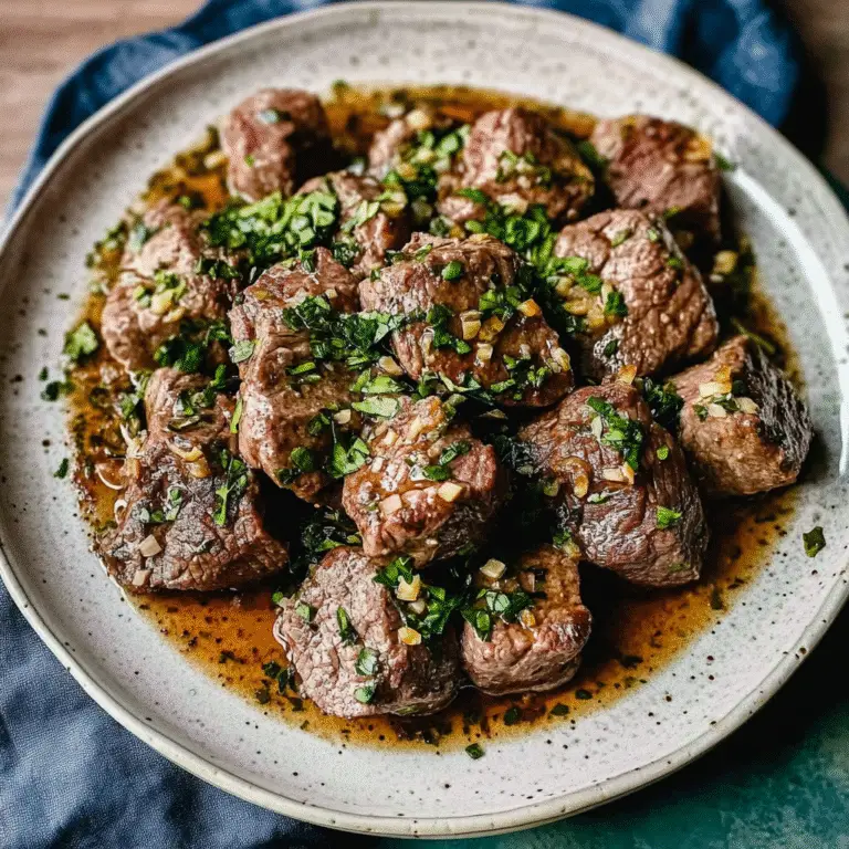 Garlic Herb Beef Tips