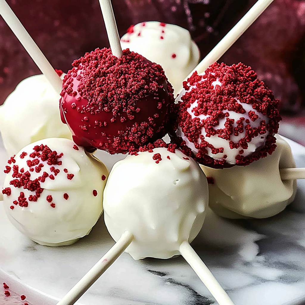 Red Velvet Cake Pops