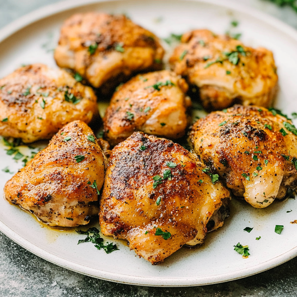 Baked Boneless Chicken Thighs